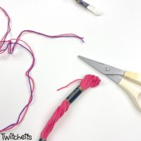 How to make a candy stripe friendship bracelet - Twitchetts