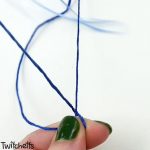 How to make a spiral bracelet: forward knot friendship bracelet ...