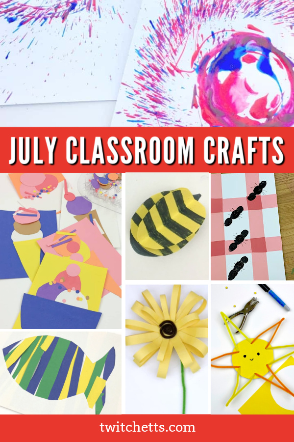60 Fun July Crafts for Preschoolers to make - Twitchetts