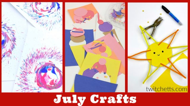 60 Fun July Crafts for Preschoolers to make - Twitchetts