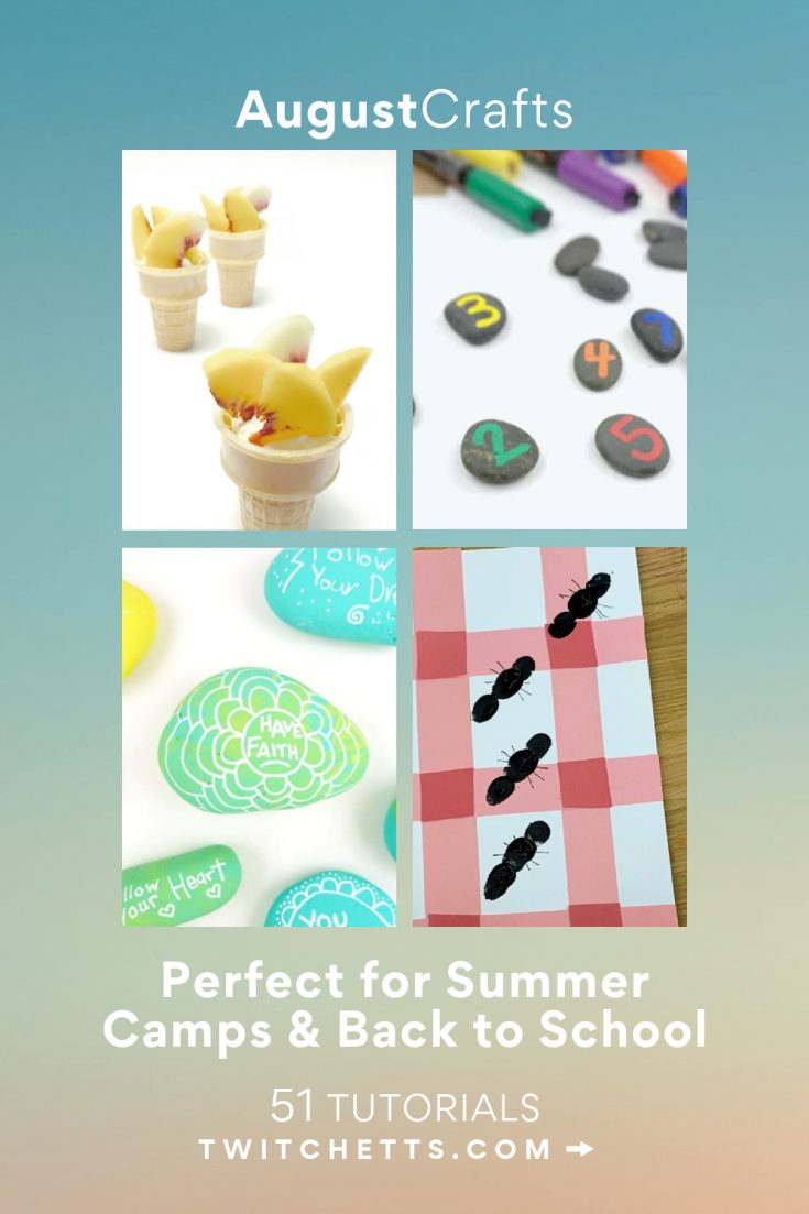 51 Fun August Activities for Preschoolers to make - Twitchetts
