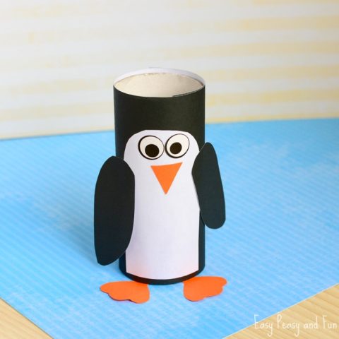 33 Adorable Penguin Crafts for preschoolers to make - Twitchetts