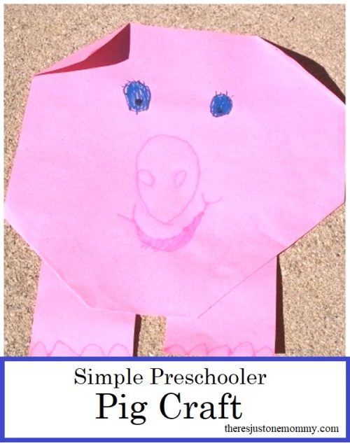 28 Easy Pig Crafts for Preschool Kids to Make - Twitchetts