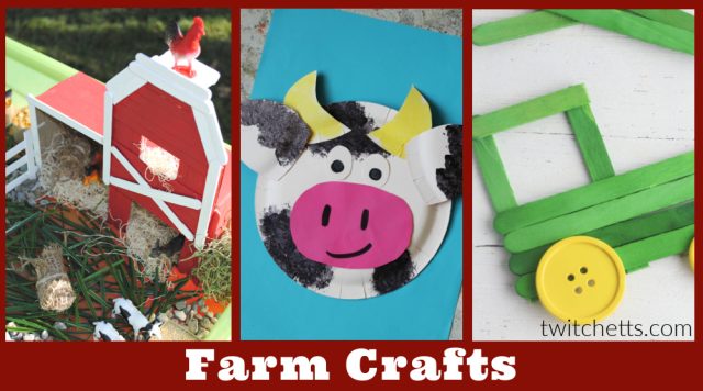 61 Fun Farm Crafts for Preschoolers to Make or Play With