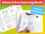 4 Adam and Eve Printables that teach the Bible Story to kids