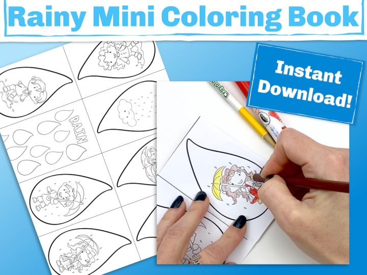 Printable Rain Activities for Preschoolers - Twitchetts